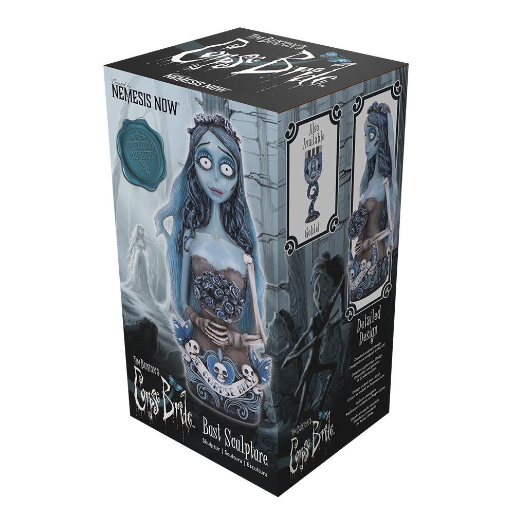 Corpse Bride Emily Bust | Nemesis Now Wholesale Giftware